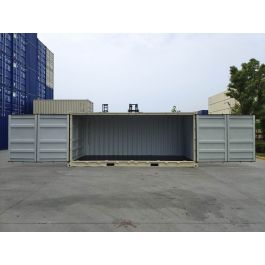 20' Single Trip (New), Standard Height Container with Open Side Doors ...